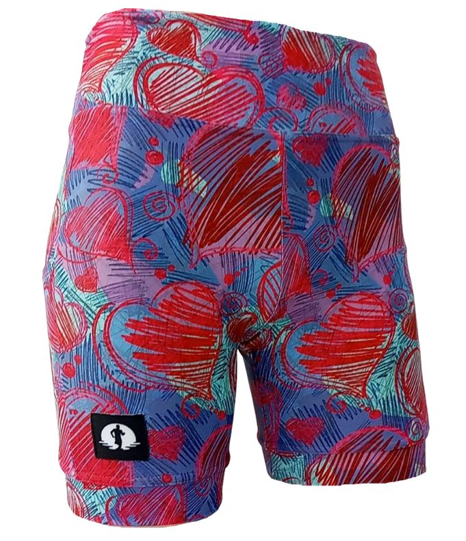 Funky Pants High Waist Short - Be Mine - Australian Paddle Sports